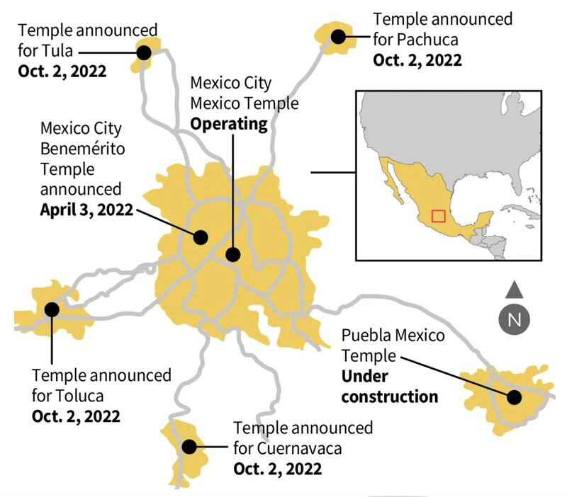 Site location released for Cuernavaca Mexico Temple – Church News