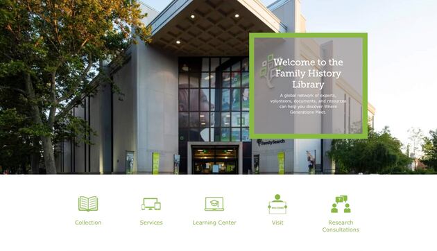 Take a look at the Family History Library's new webpage – Church News